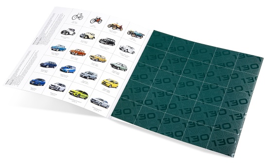 Pairs Memory Game 130 Years | Official Skoda Auto Catalog